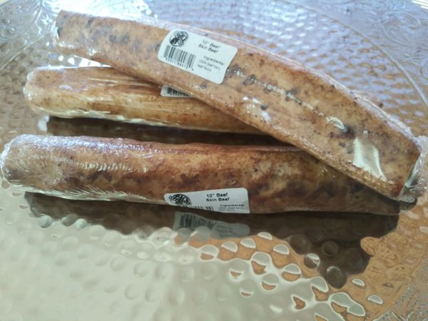 Beef Hide - Beef Basted (4-pack) – Pack Approved Dog Treats